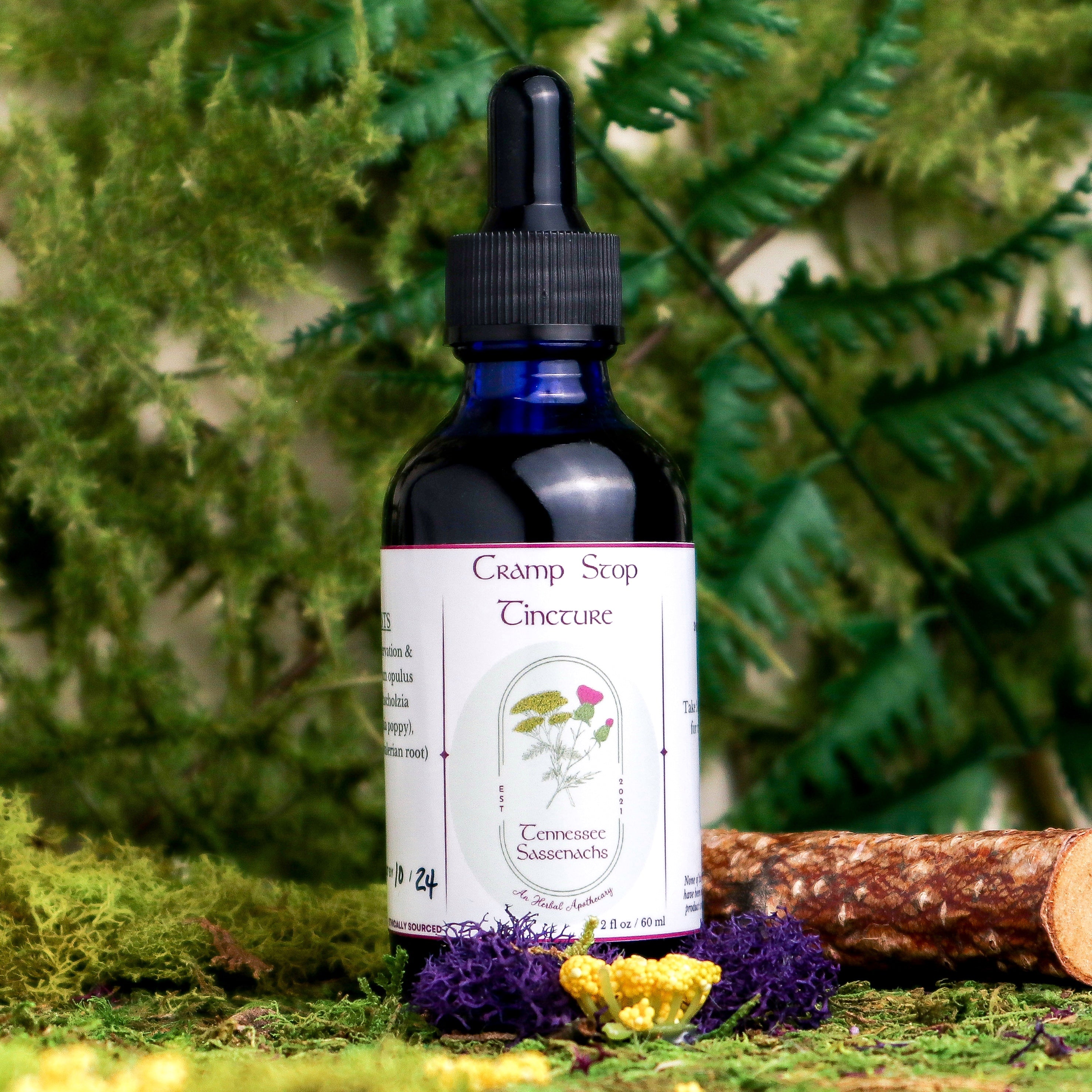 Cramp Stop Tincture – Tennessee Sassenachs Herbal Apothecary LLC